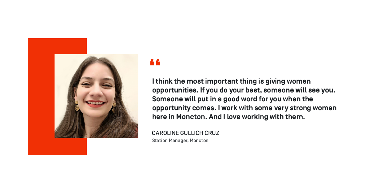 Comment Caroline Gullich Cruz est devenue gestionnaire de station